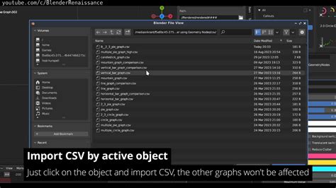 Node Charts Info Graphs For Blender Using Geometry Nodes Superhive Formerly Blender Market