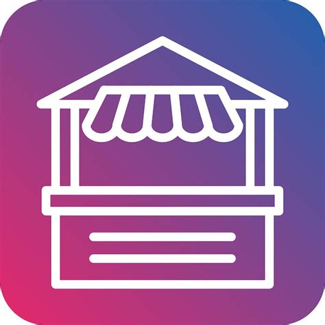 Premium Vector Vector Design Stall Icon Style