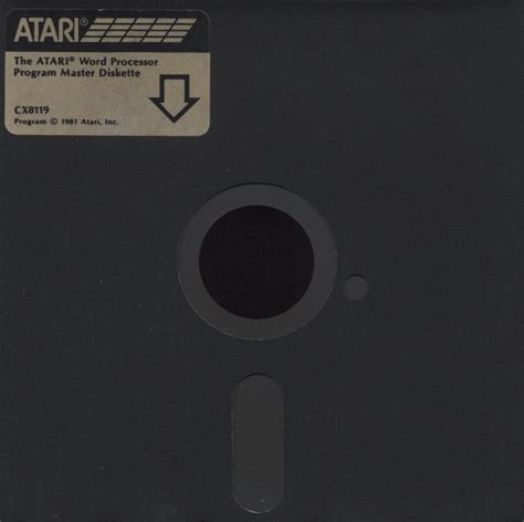Atari 400 800 Xl Xe Atari Word Processor Demonstration Data Kit The