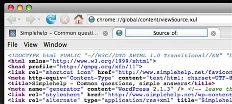 How To View The Page Source In A New Tab Using Firefox Simple Help