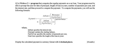 Solved Q2 A Write A C Program That Computes The Regular