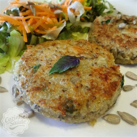 Hambúrguer De Quinoa Receitas Receitas Proteicas Receita Com Quinoa
