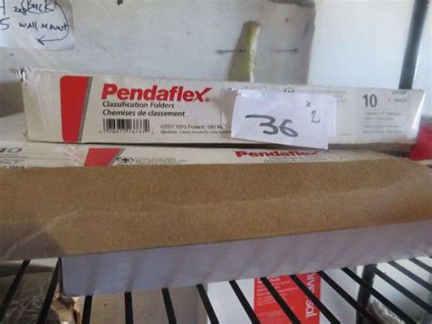 Pendaflex Classification Folders Dallas Online Auction Company