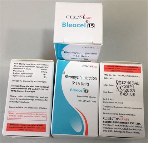 Bleomycin Injection 1 Inj At Best Price In Mumbai Id 23699568030