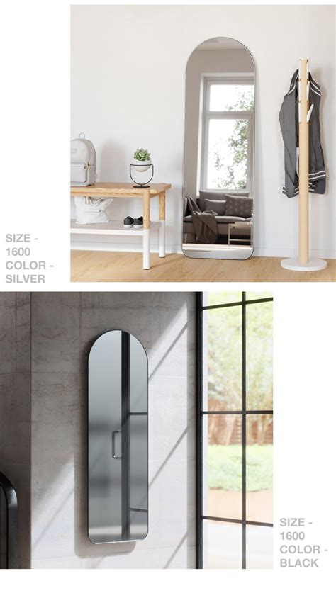 라운드 스탠드 전신거울 벽걸이 현관 대형 미용실 인테리어 거울 한