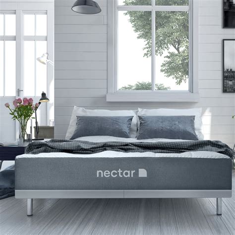 Nectar Twin Mattress 2 Pillows Included Gel Memory Foam Mattress