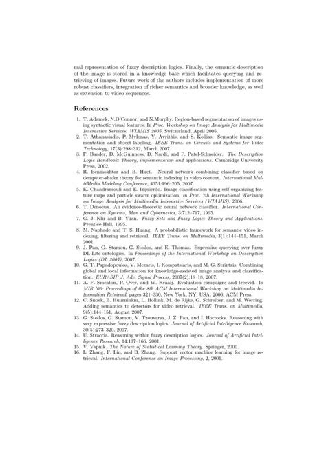 pdf integrating image segmentation and classification for fuzzy