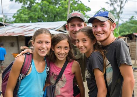 Community Projects Volunteering Expedition Premium Ai Generated Image