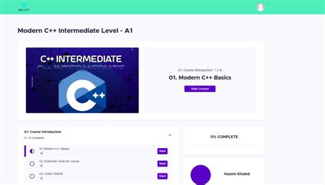 Hazem Khaled On Linkedin Moderncpp Intermediatecpp Bulletguru Programming Learncpp