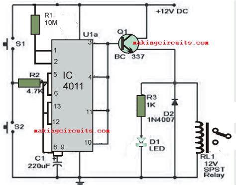Simple Minute To Minutes Timer Circuit Using IC Making Easy Circuits