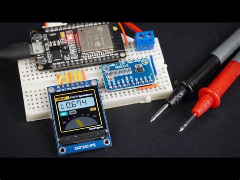 ads1115 i2c external adc with esp32 in arduino ide 55 off