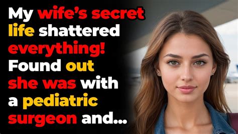 I Found Out My Wife Was Cheating With A Pediatric Surgeon Youtube