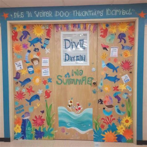 40 Bright And Fun Diy Summer Door Ideas To Liven Up Your Classroom