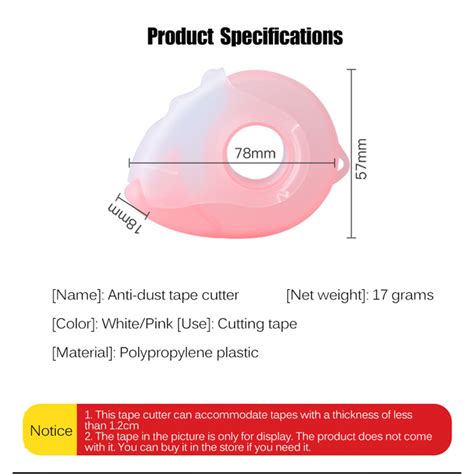 Badu Bg Пластмасова залепваща ролка Държач за лента Лента за удължаване на мигли Дозатор Резачка