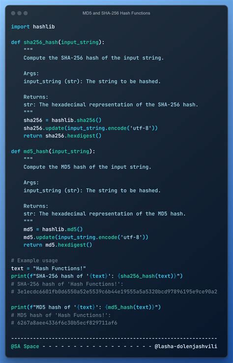 Lasha Dolenjashvili Ecba On Linkedin Sha Md5 Saspace Dataengineering Systemdesign