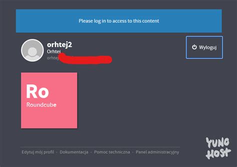 Yunohost Landing Page Displays Please Log In To Access To This Content And Logged In Content