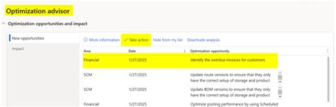 Optimization Advisor For Dynamics 365 Fando I Domain 6 Blog