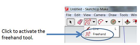 Sketchup Drawing Tools Tutorial Part 1 Drawing Lines The Sketchup