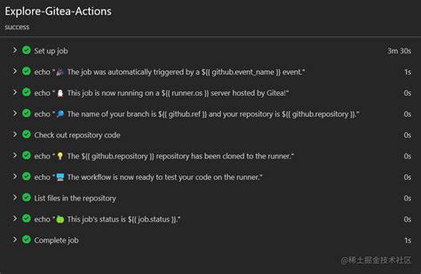 体验 gitea actions 知乎