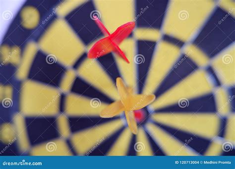 Dart Arrow And Board Stock Photo Image Of Game Arrow