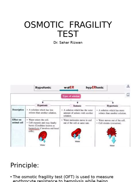 Osmotic Fragility Test Pdf