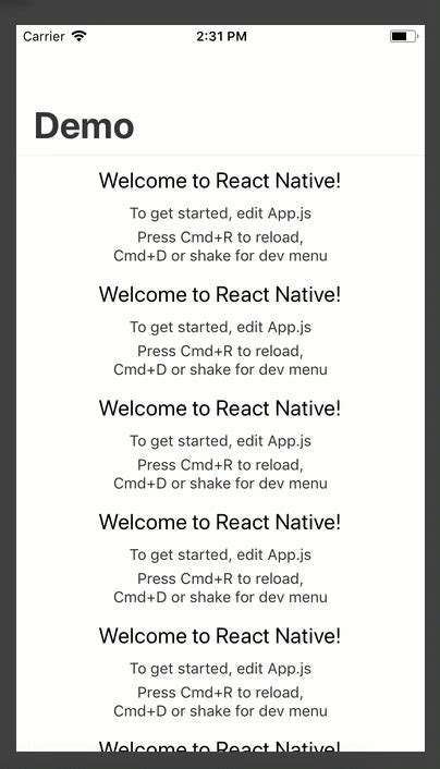 Ui Guideline Specific Titles Including Ios Large Titles With React