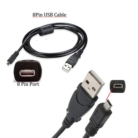 Usb Data Cable For Nikon D3200 D3300 D5000 D7100 D7200 Bd