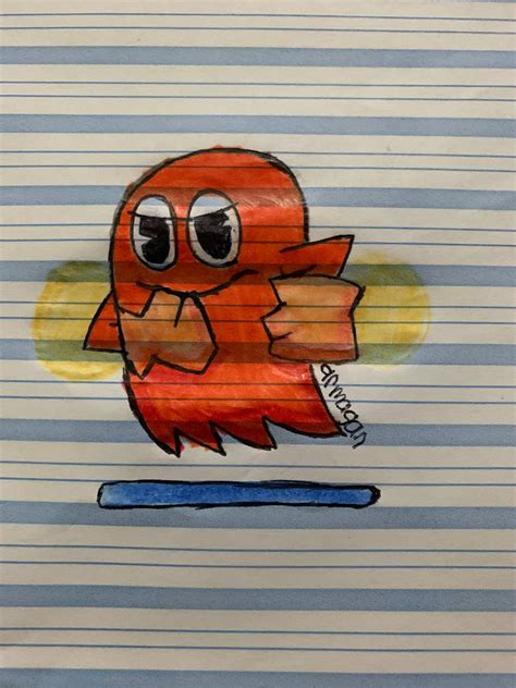 Pacman Blinki Clasic Chibi Art By Armagan128 On Deviantart