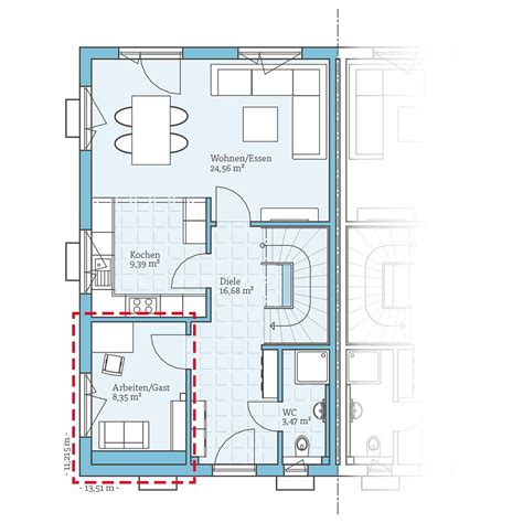 Semi Detached Single Storey Home Designs