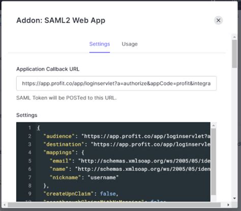 Auth SSO Integration Profit Co Auth SSO Integration Profit Co