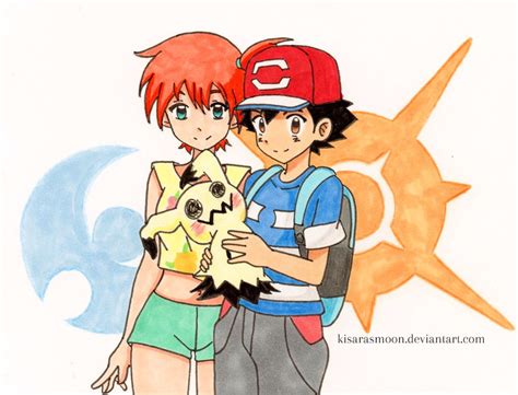 Pokeshipping Alola By Kisarasmoon On Deviantart