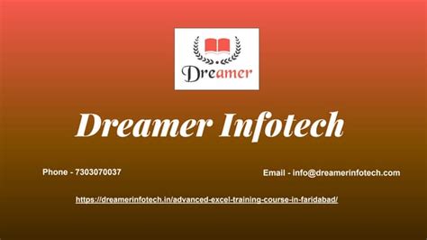 advanced excel course training excel institute course pdf ppt