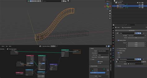 Modeling Array Along A Curve Without Deforming Deforming The Vertical