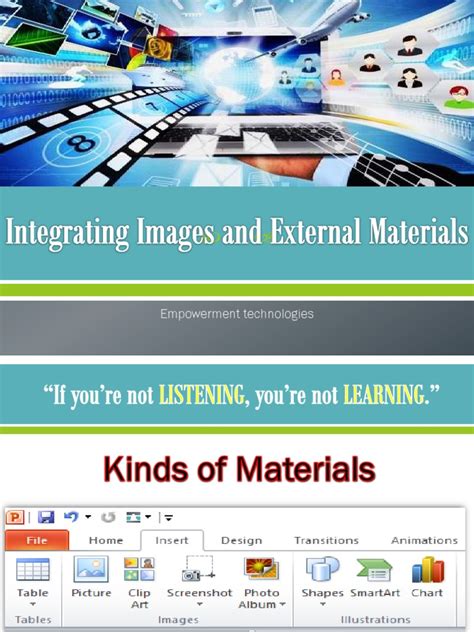 integrating images and external materials pdf graphics