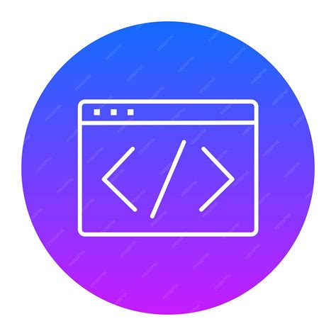 Premium Vector Web Coding Vector Illustration