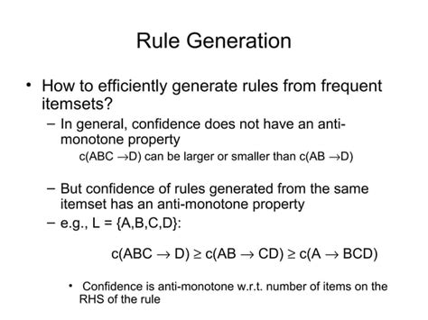 Apriori And Eclat Algorithm In Association Rule Mining Ppt