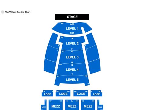 The Wiltern Seating Chart