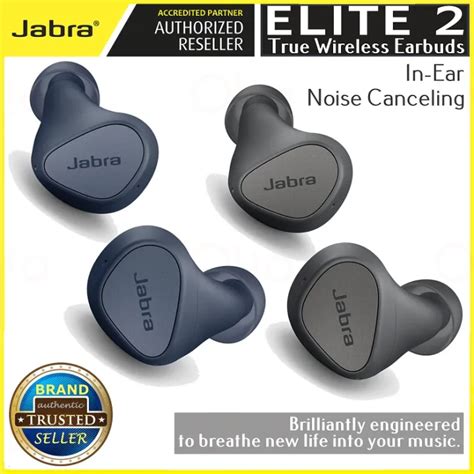 Jabra Elite True Wireless Earbuds In Ear Tws Noise Isolating Bluetooth Authentic Dark Grey