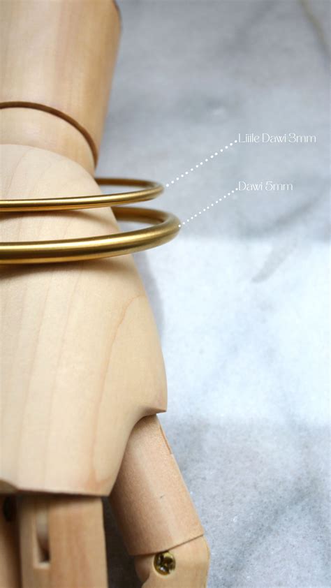 Jonc Fermé Or Mat Acier Inoxydable