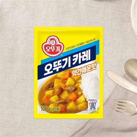 오뚜기카레 약간매운맛 g