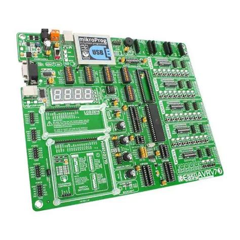 MikroElektronika Atmel AVR Development Board EasyAVR V7 MIKROE 1385