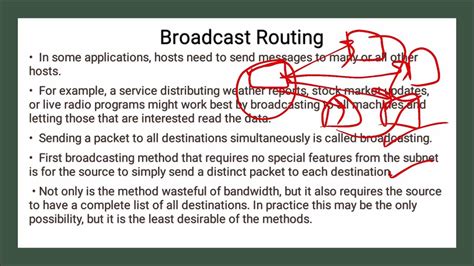 routing algorithm broadcast routing youtube