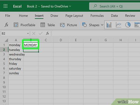 How To Change From Lowercase To Uppercase In Excel Steps
