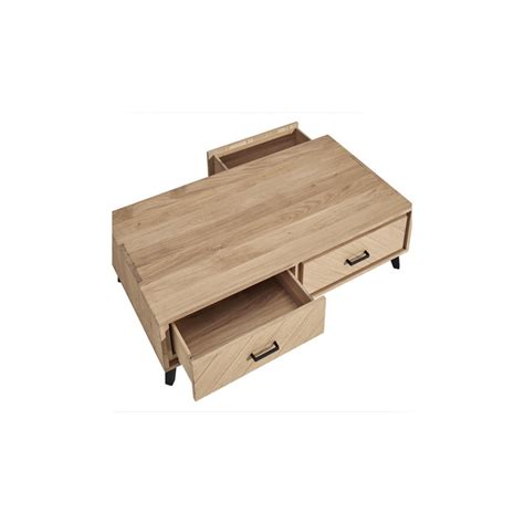 Table Basse Rectangle En Bois Massif Fabrication France
