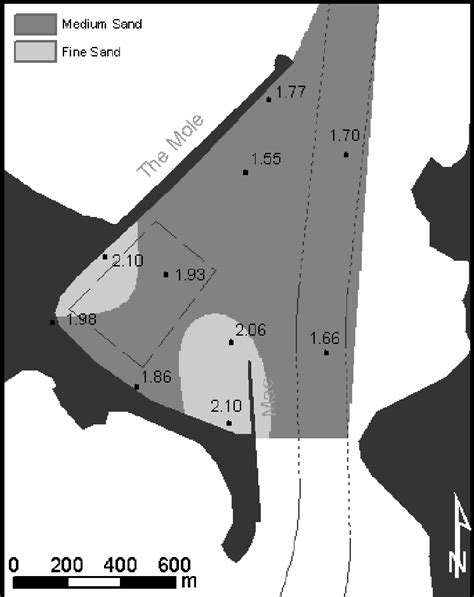 4 interpolated surface showing statistical values and descriptive