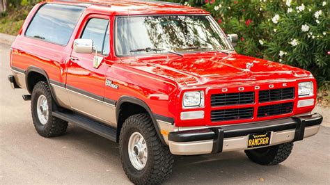 Forget The New 2025 Ramcharger Buy This 1993 Suv With…