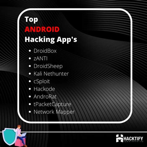 Hacktify Cyber Security On Linkedin 👉 Android Hacking Applications Check Our Profile We Post 📖