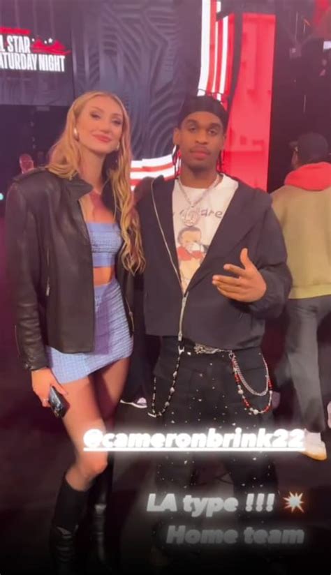 Wnbas Cameron Brink Slays Skirt Matching Top At Nba All Star Weekend