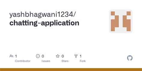 Github Yashbhagwani1234chatting Application