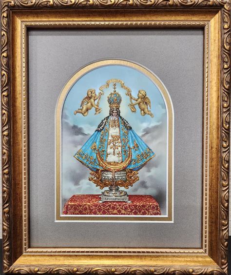 Virgen De San Juan De Los Lagos Framed Sacred Art Print Etsy